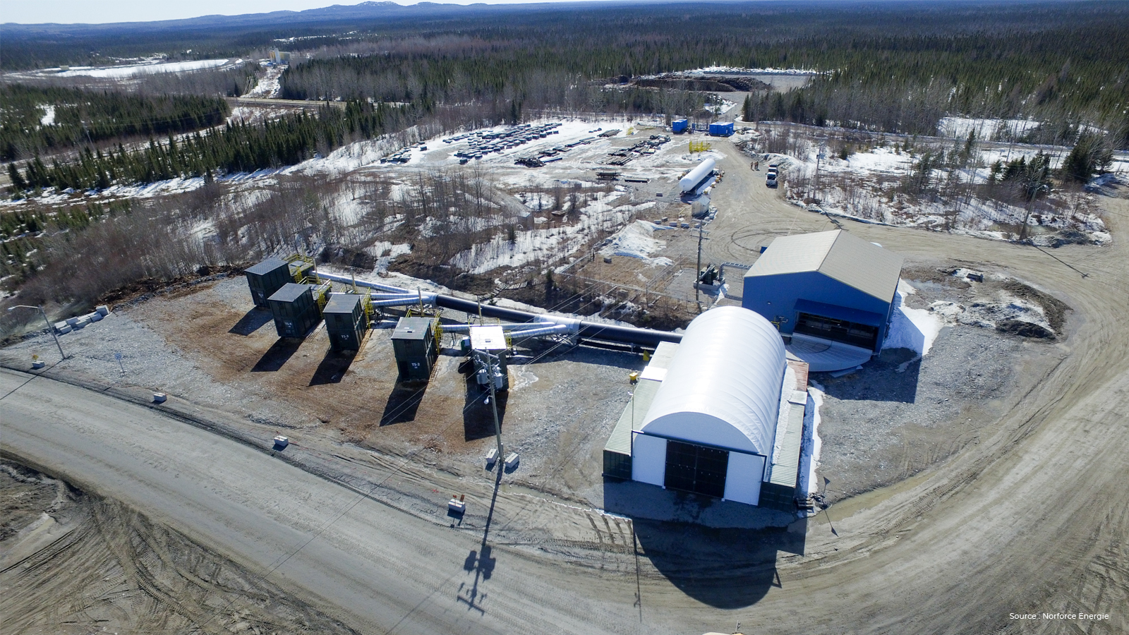 Le bois au service des mines, avec une technologie du monde agricole ...